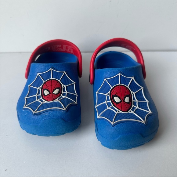Marvel | Shoes | Marvel Spidey And Friends Spider Man Slip On Clogs ...